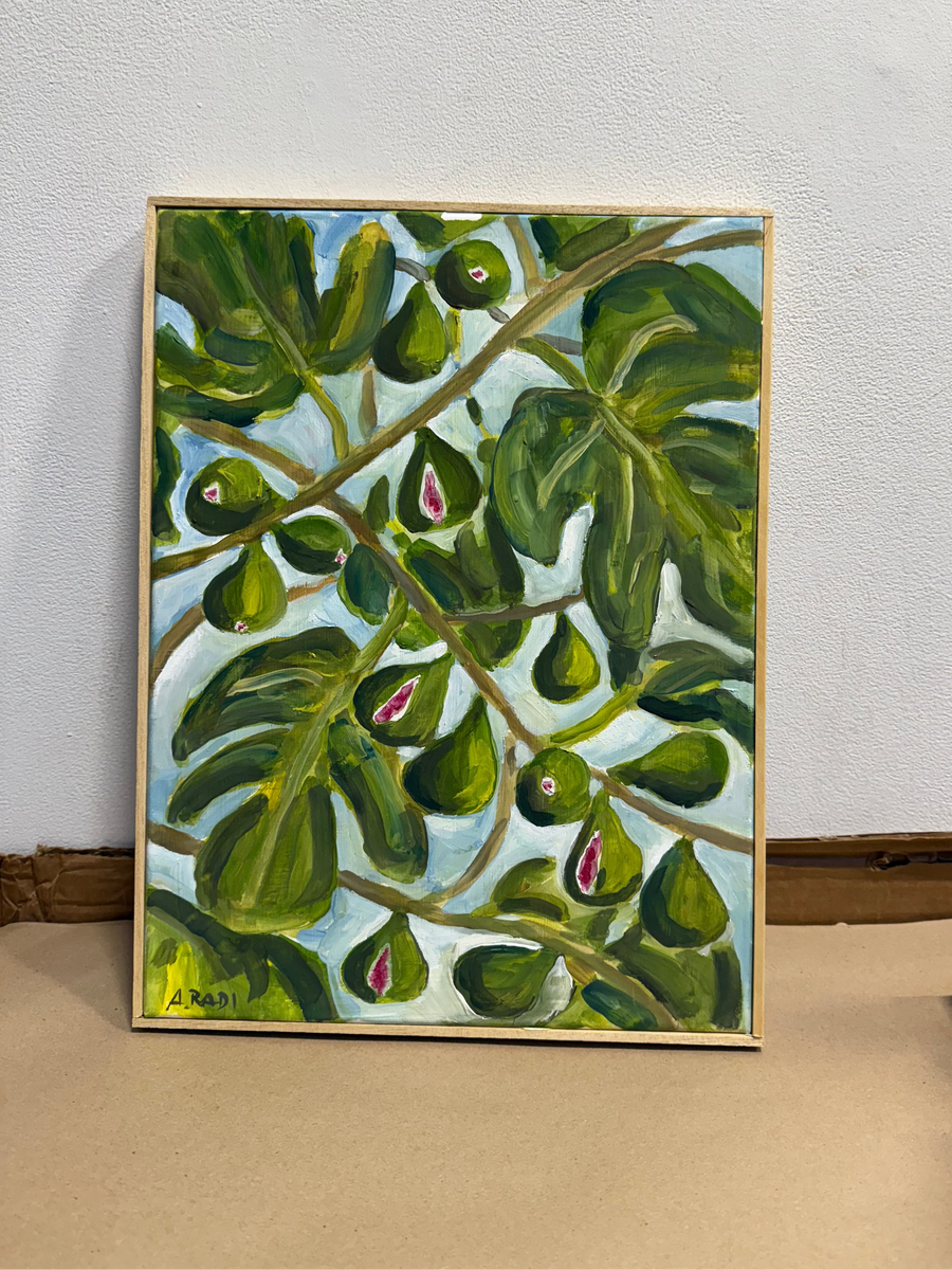 il Buco Vita 'Fig Tree III' Painting by Antonello Radi
